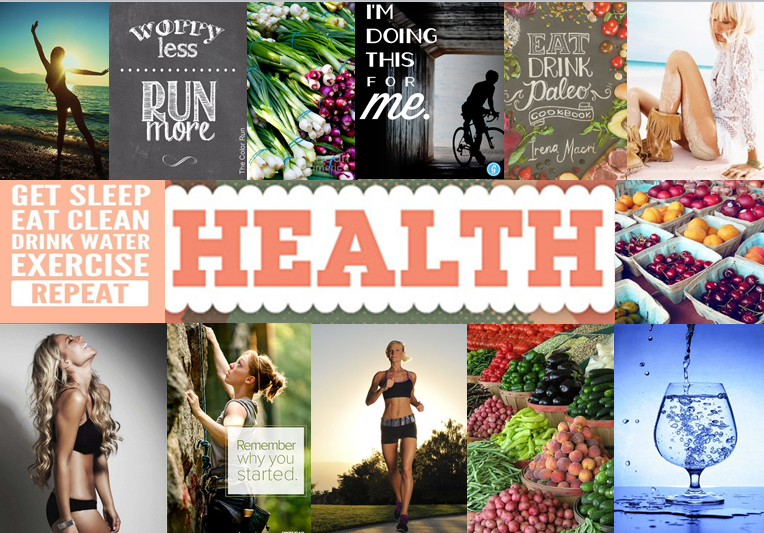 Create Powerful Vision Board Health Wellness Oriented - Think Visual